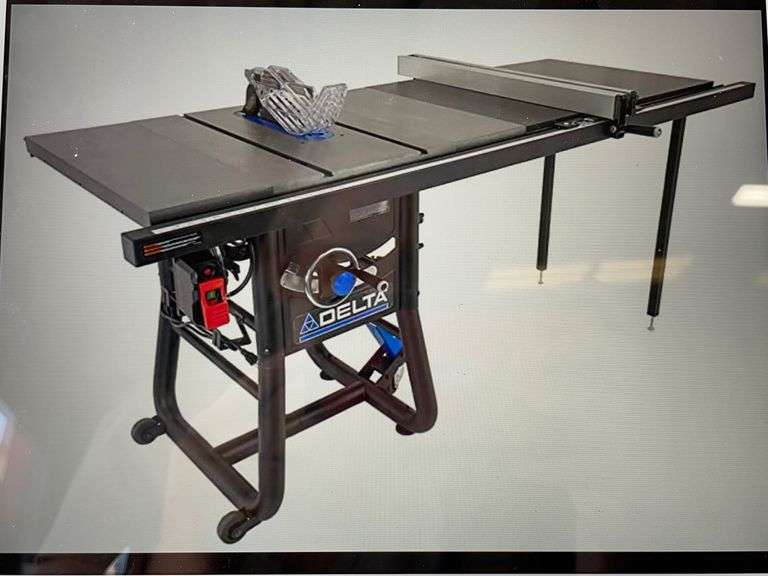 Delta contractor table saw new in box - 777 Auction Company