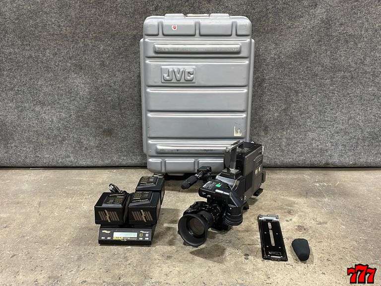 1 JVC BR-S411UB Colored Video Camera W/ Accessories - 777 Auction Company