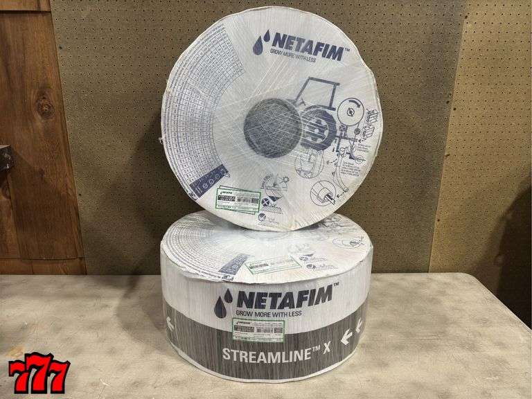 (2) Netafim Streamline X - 777 Auction Company