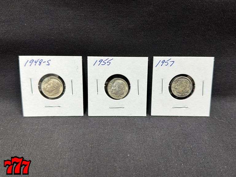 17 Silver Coins - 777 Auction Company