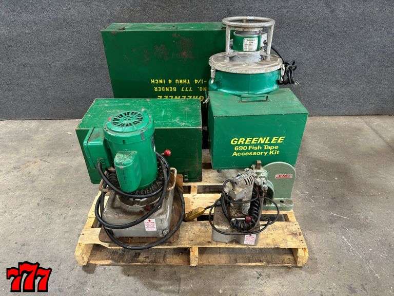 Quantity Of Miscellaneous Greenlee Tools - 777 Auction Company