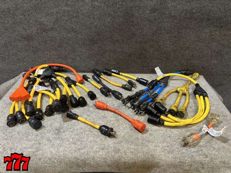 Quantity Of Triple Receptacle Outlet Splitter & Y Adapter Cords - 777 ...