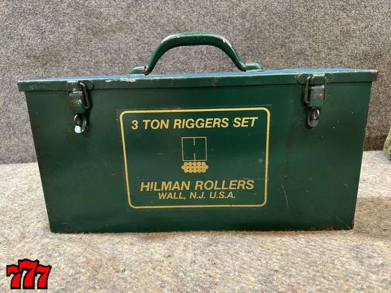 3 Ton Riggers Set - 777 Auction Company