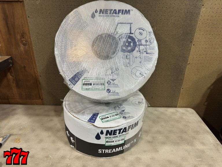 (2) Netafim Streamline X - 777 Auction Company