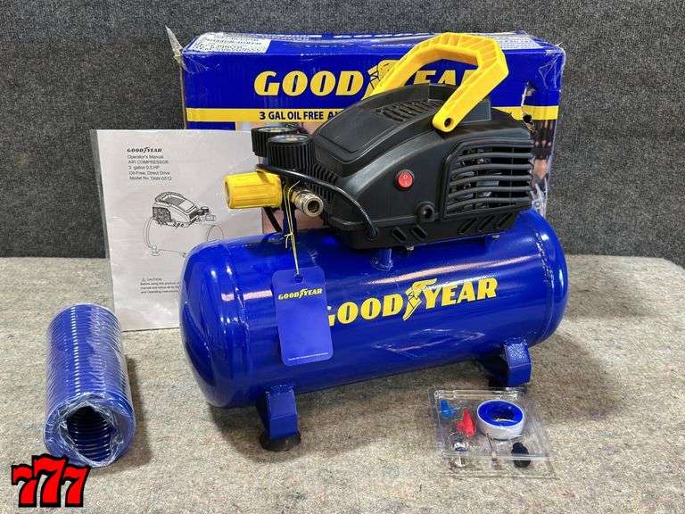 Goodyear Air Compressor 3 Gallon