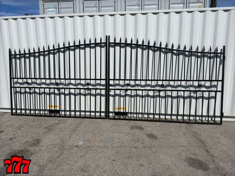 20’ Galvanized Steel Gate - 777 Auction Company