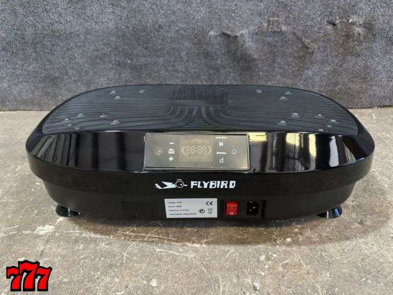 New Unused Flybird Vibration Plate Exercise Machine - 777 Auction Company