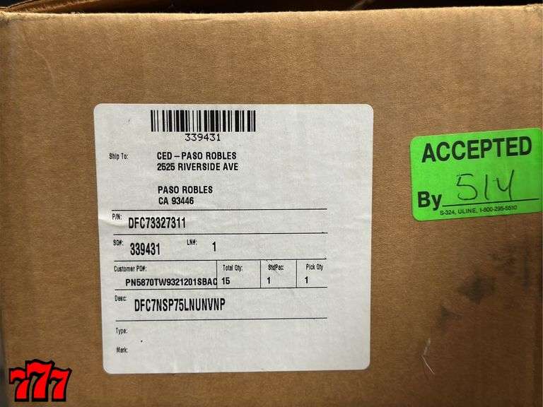 5 New Unused Gardco DFC7 LED Floodlights - 777 Auction Company