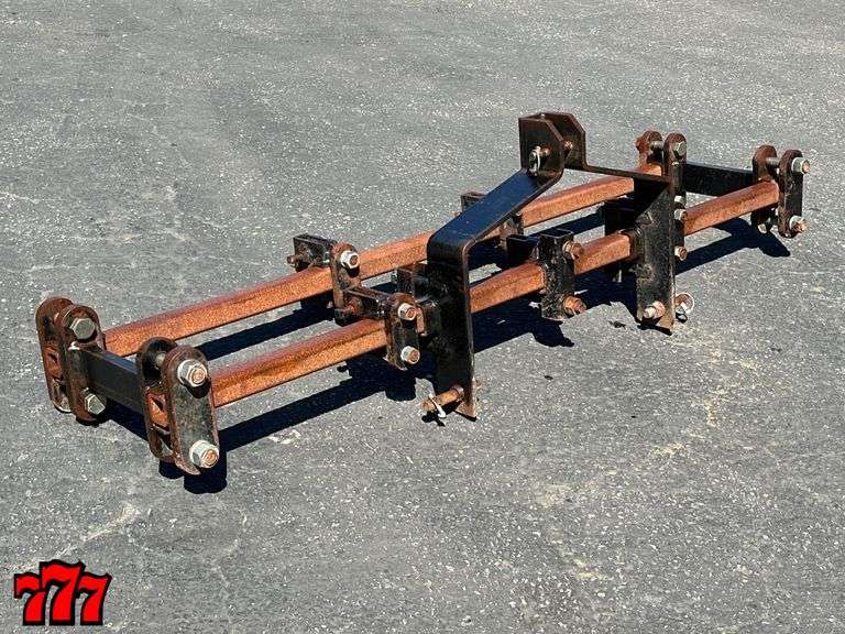 3pt. 70” Cultivator Attachment Bar - 777 Auction Company