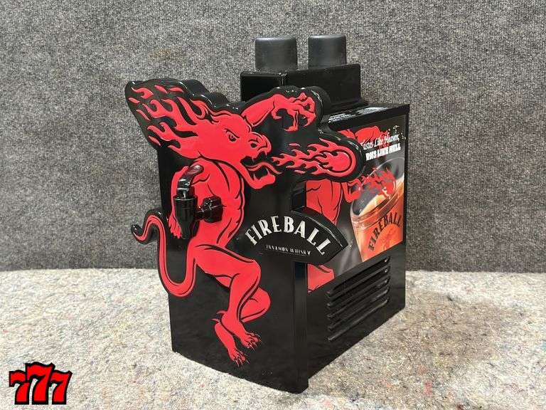 Fireball Whiskey Dispenser - 777 Auction Company