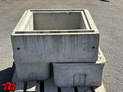 3 Concrete Sewer Boxes - 777 Auction Company