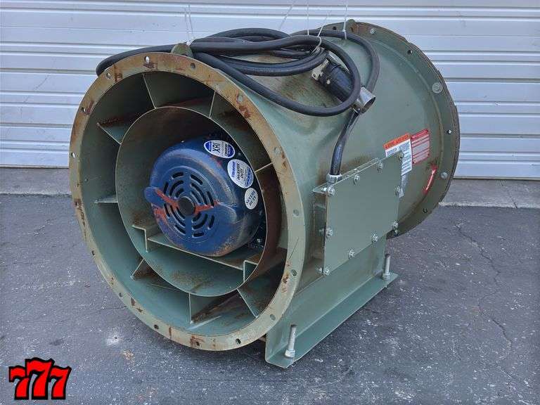 New York Blower Co Tubular ACF Fan - 777 Auction Company