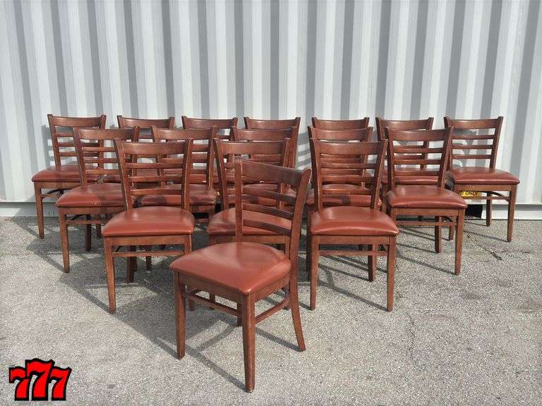 16 Chairs - 777 Auction Company