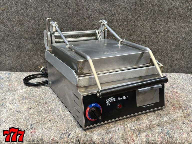 Star Pro Max Countertop 15” Sandwich Grill - 777 Auction Company