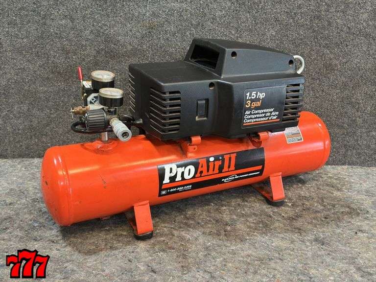 DeVilbliss Pro AirII 1.5hp Air Compressor - 777 Auction Company