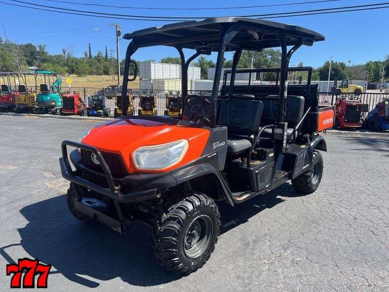 2019 Kubota RTV 4X4 X1140 Diesel UTV - 777 Auction Company