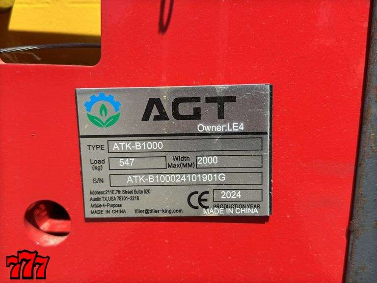 AGT 10,000lb Capacity, Two Post Auto Car Lift - 777 Auction Company