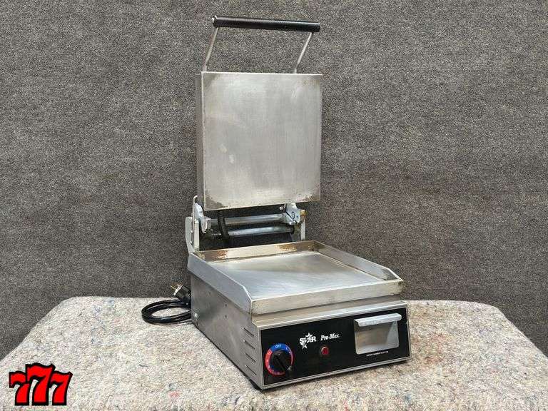 Star Pro Max Countertop 15” Sandwich Grill - 777 Auction Company