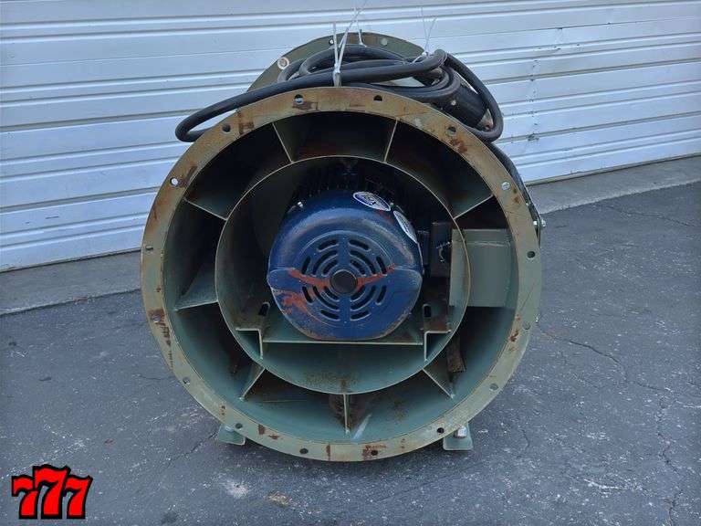 New York Blower Co Tubular ACF Fan - 777 Auction Company