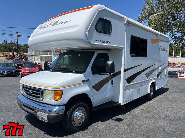 2008 Tioga Ranger By Fleetwood Ford E-450 w/43K Miles - 777 Auction Company