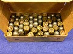 One box of 50 Olin Mathieson 45 cal. rounds - AAA Auction and Realty