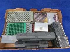 Boxes and ammo storage trays - AAA Auction and Realty