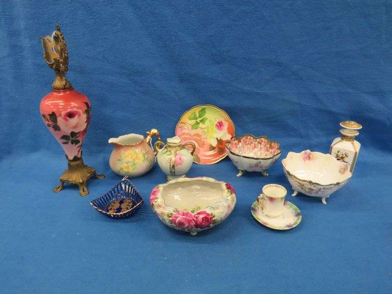 Fancy china from around the world including a decorative ewer - AAA ...