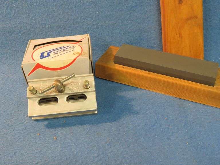 Dowl-It self-centering dowel. Drill guide model # 1000. Honing stone ...