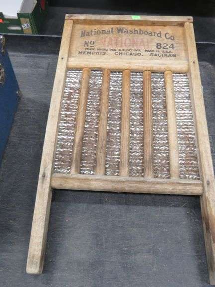 Vintage wash board - AAA Auction and Realty