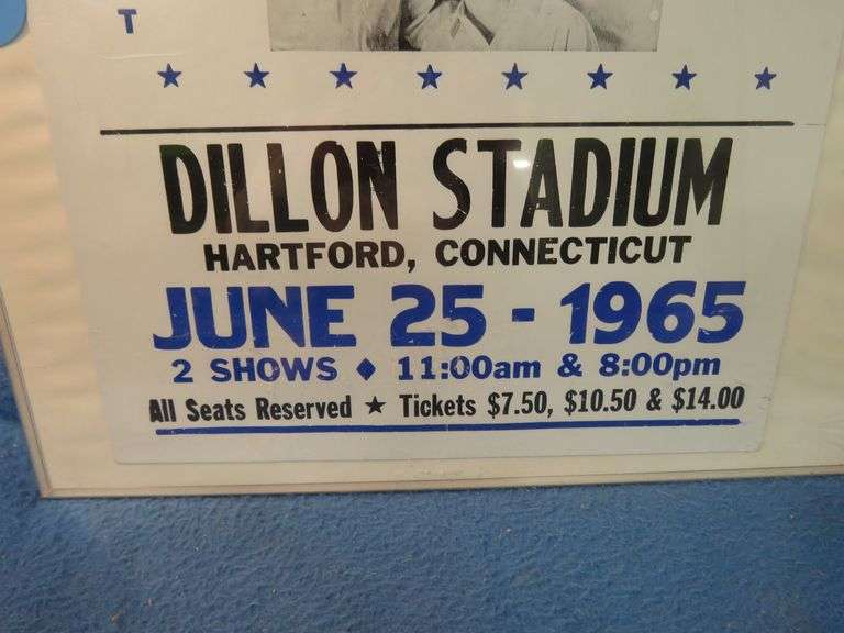 1965 Beach Boys Poster - AAA Auction and Realty