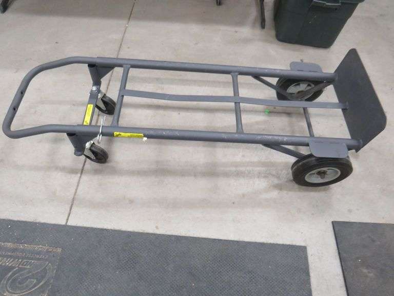Hand dolly/cart combo. Rated for 300 lbs. - AAA Auction and Realty
