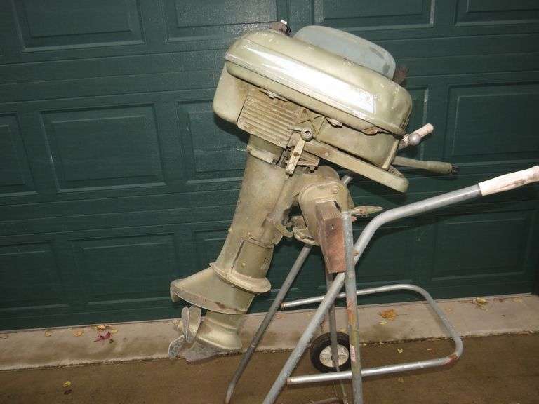 Goodyear 12 HP Model 025-3571 outboard motor. Has compression. For ...