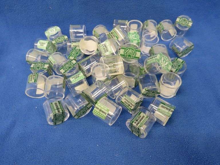 50 empty Presidential coin tubes - AAA Auction and Realty