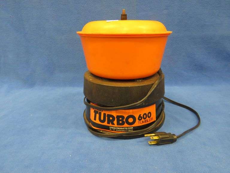 Lyman Turbo 600 Tumbler with media - AAA Auction and Realty