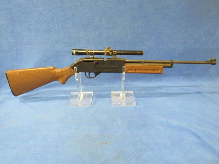 760 Pumpmaster BB gun with a Daisy scope. Good compression. - AAA ...