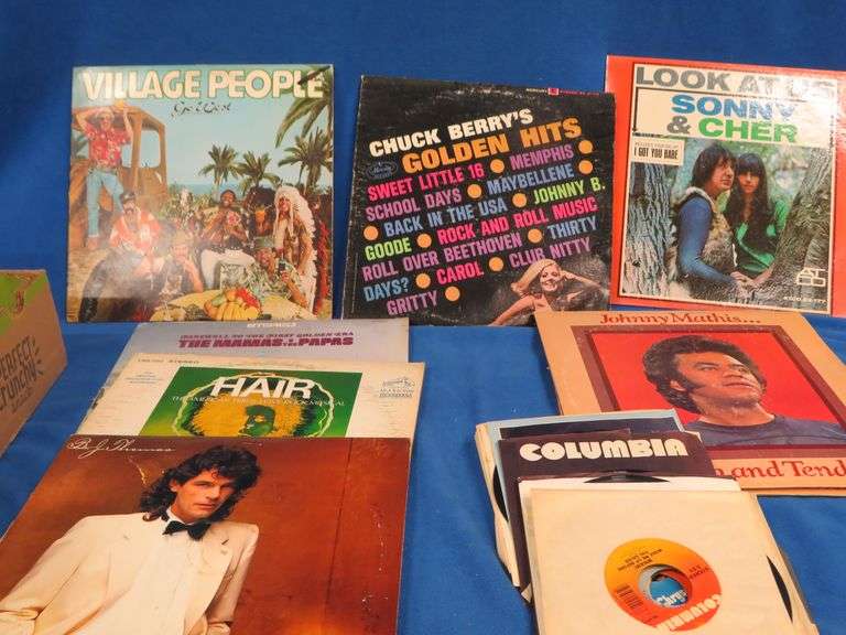 Record albums and 45's - AAA Auction and Realty