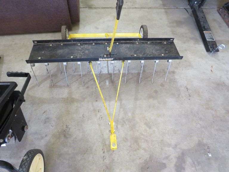 Yardworks dethatcher - AAA Auction and Realty