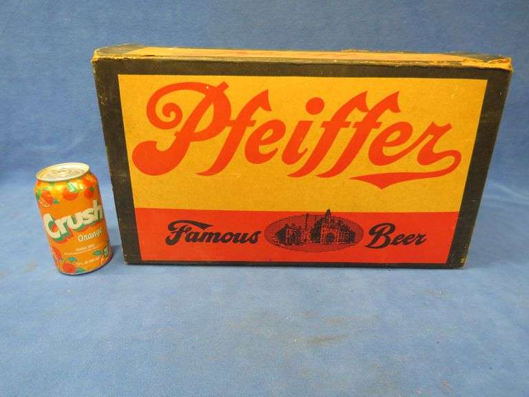 Vintage Pfeiffer Beer case - AAA Auction and Realty