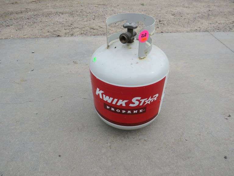Empty propane tank - AAA Auction and Realty