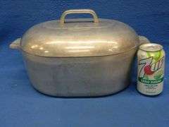 Wagner Ware Magnalite #4265-M aluminum roasting pan with lid and trivet ...