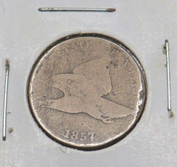 1857 Flying Eagle Cent - AAA Auction and Realty