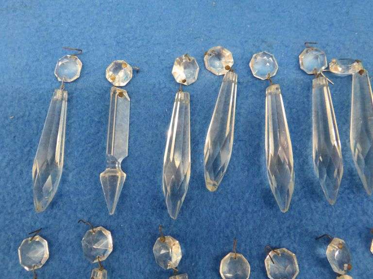 Glass prisms and prism parts - AAA Auction and Realty