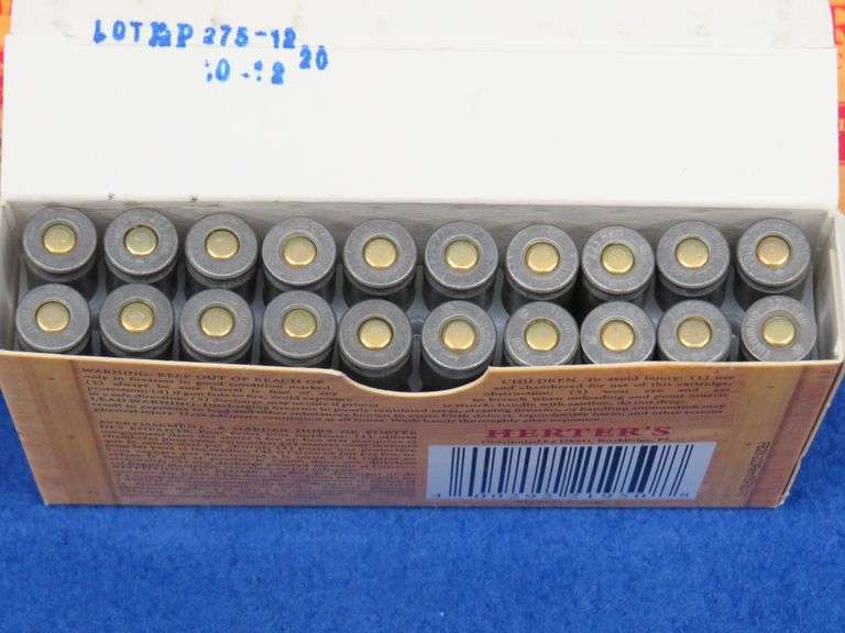 Five boxes of 20 each (100 total) Herter's .233 Remington rounds - AAA Auction and Realty