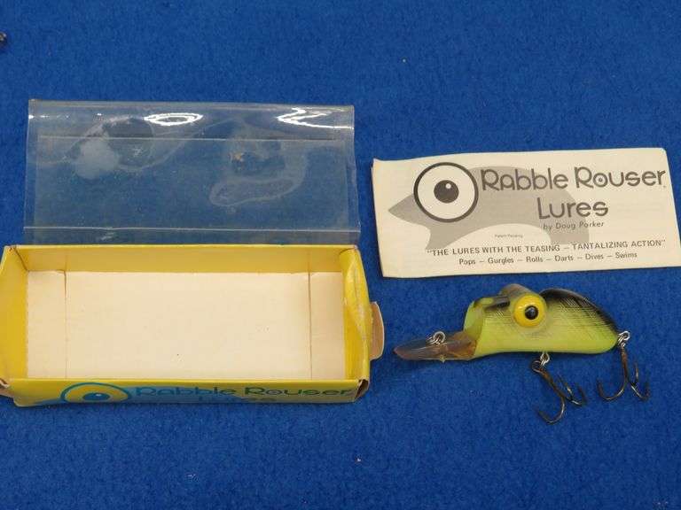 Heddon Timber Rattler, Cotton Cordell Big O in the box with papers, and ...
