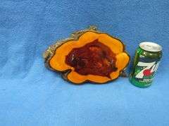 Five different hand-crafted tree slab display boards just waiting for ...