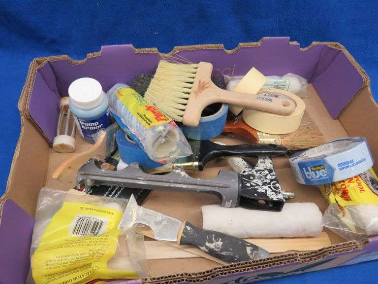 Painting supplies and more - AAA Auction and Realty