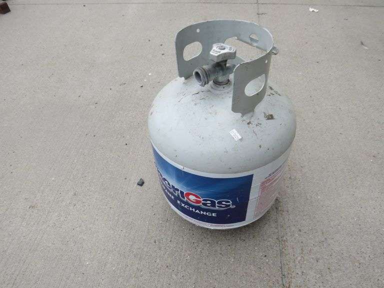 Empty 20 lb. propane tank - AAA Auction and Realty