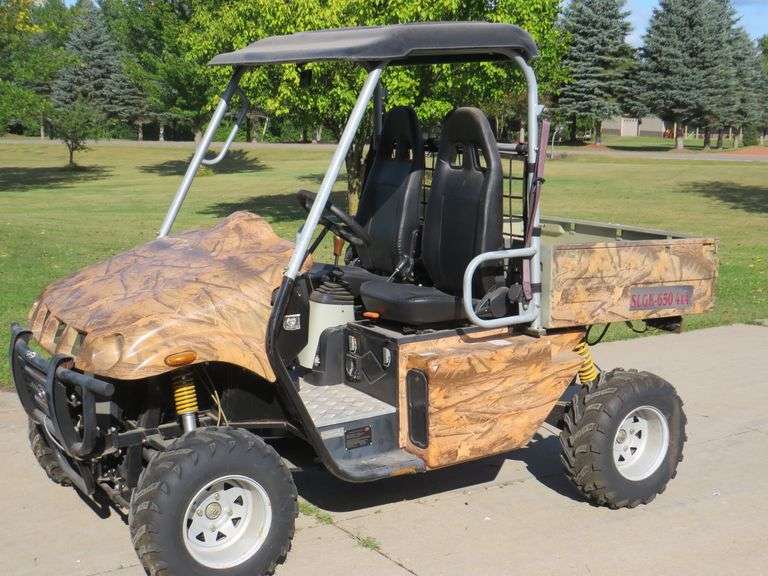 SunL 650 4x4 UTV side-by-side #SLGK-650 with only 110 miles. Year ...