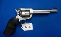 RUGER NEW MODEL BLACKHAWK SIX SHOT SINGLE ACTION REVOLVER, SR#33-13174 ...