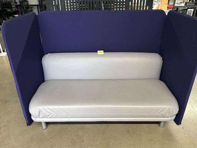 SOFA WITH 3 SIDES PRIVACY SCREEN - Auctions and Services Unlimited
